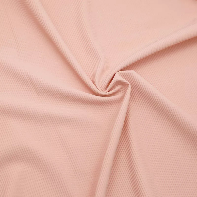 Wholesale Rib 74/26 Recycled Nylon/Spandex Weft Knit Fabric THR105 ...